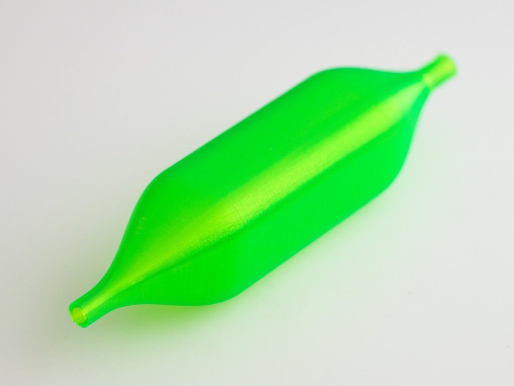 1.75 mm Translucent Neon Green UV Reactive PLA Atomic Filament 1kg Spo ...